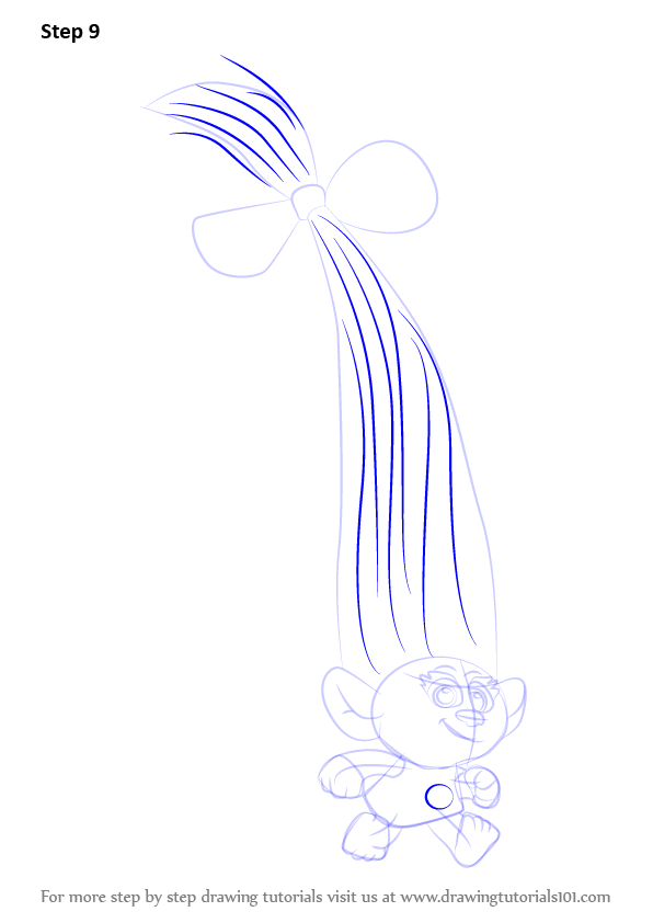 How to Draw Smidge from Trolls (Trolls) Step by Step | DrawingTutorials101.com