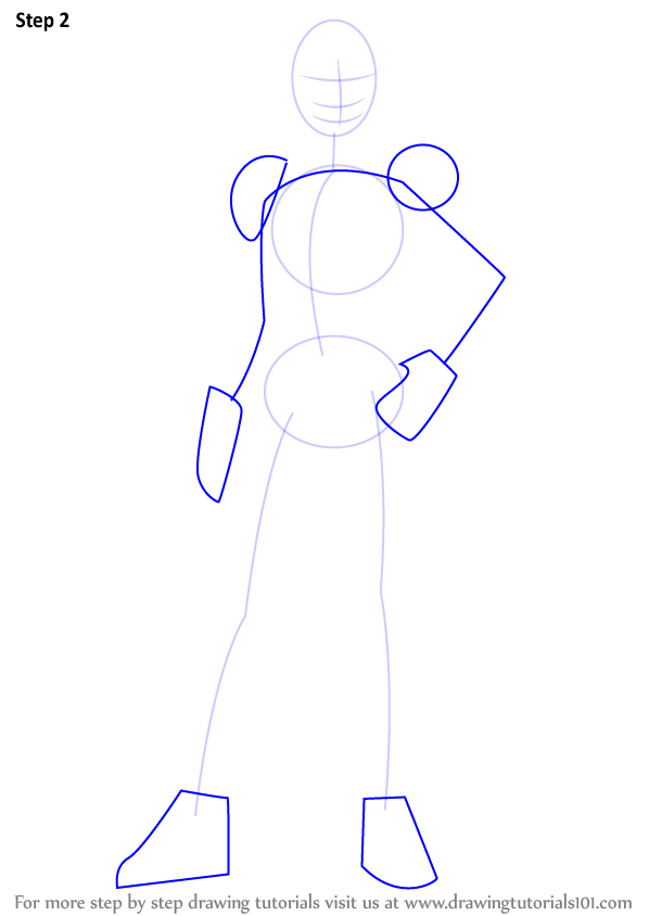 How to Draw Sergeant Tamora Jean Calhoun from Wreck-It Ralph (Wreck-It ...