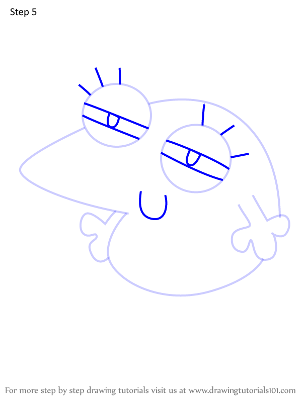How to Draw Mildred the Mole from Fluffy Gardens (Fluffy Gardens) Step ...
