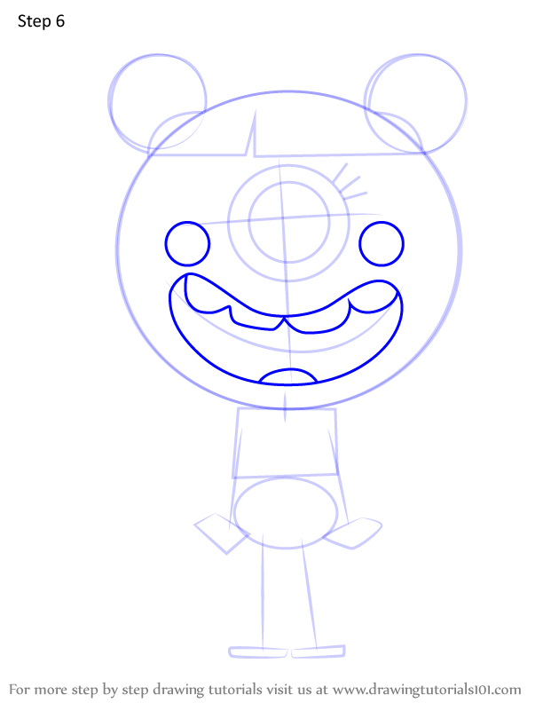 How to Draw Kate from The Game Catchers (The Game Catchers) Step by ...