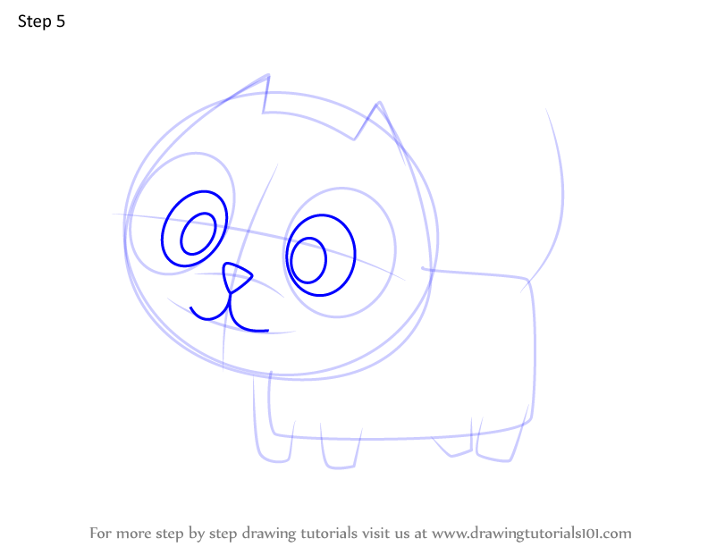 How to Draw The Cat from 2 Stupid Dogs (2 Stupid Dogs) Step by Step ...
