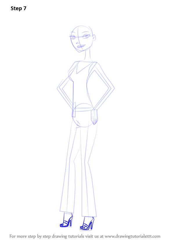 How to Draw Courtney Masterson from 6teen (6teen) Step by Step ...