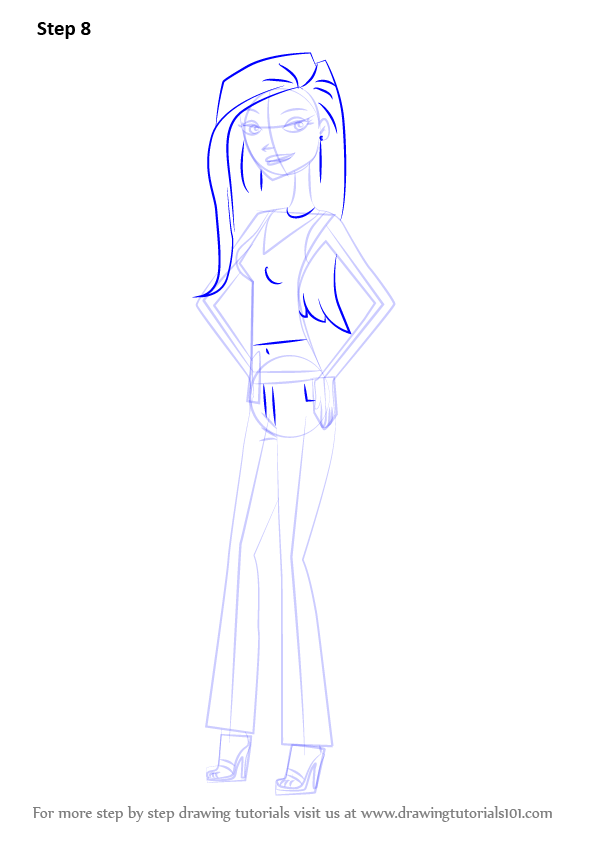 How to Draw Courtney Masterson from 6teen (6teen) Step by Step ...