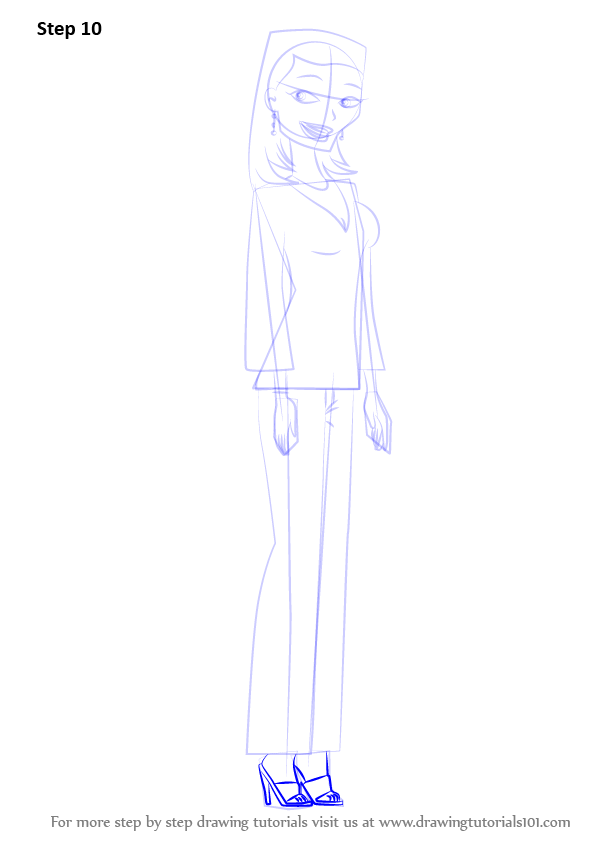 How to Draw Emma Masterson from 6teen (6teen) Step by Step ...