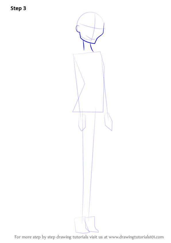 How to Draw Emma Masterson from 6teen (6teen) Step by Step ...