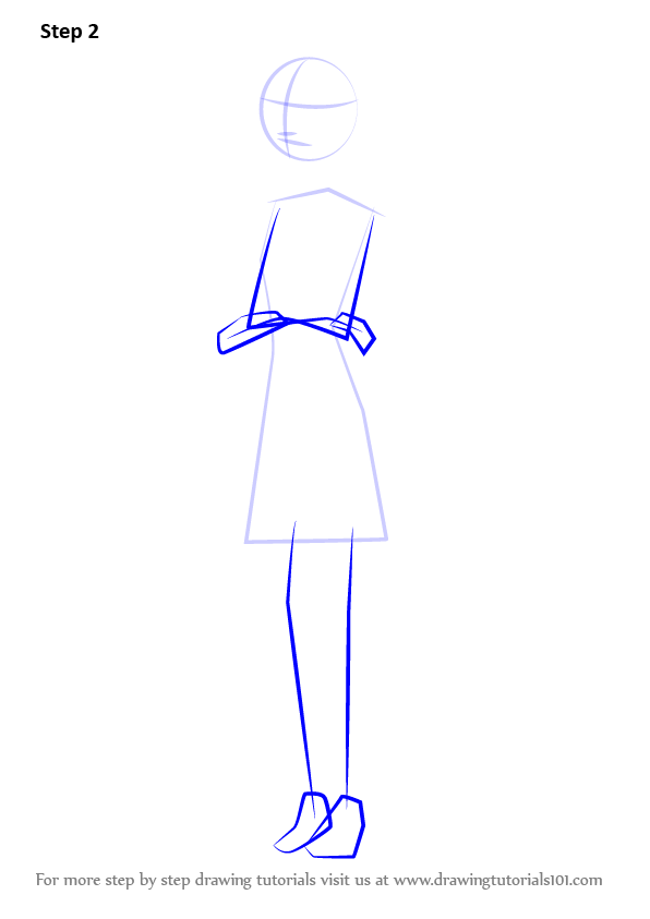 How to Draw Mandy from 6teen (6teen) Step by Step | DrawingTutorials101.com