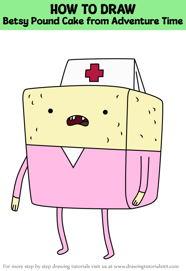 How to Draw Betsy Pound Cake from Adventure Time (Adventure Time) Step ...