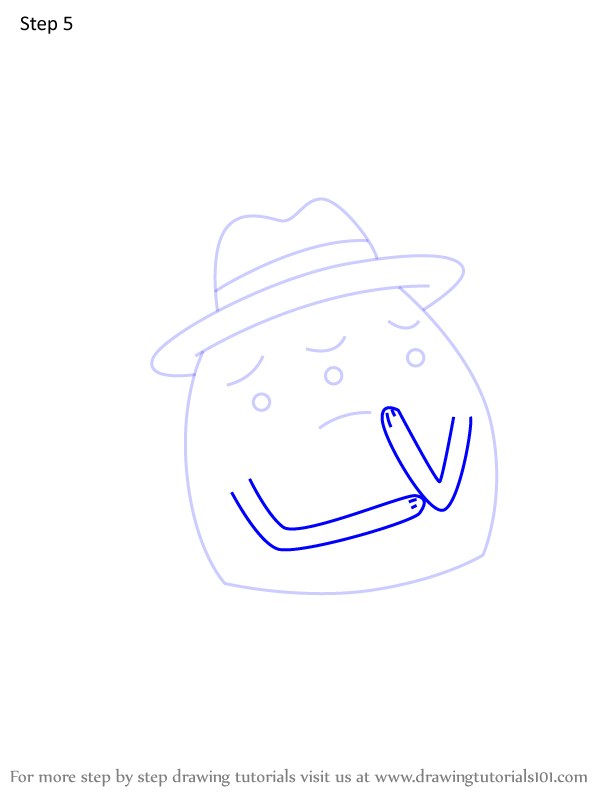 How to Draw Gentleman Spider from Adventure Time (Adventure Time) Step ...