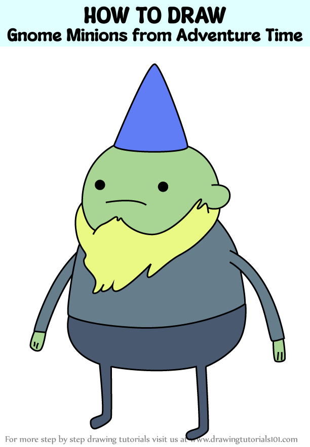 How to Draw Gnome Minions from Adventure Time (Adventure Time) Step by ...