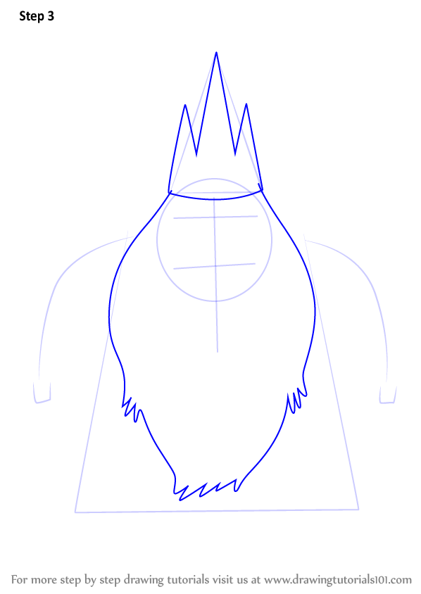 How to Draw Ice King from Adventure Time (Adventure Time) Step by Step ...