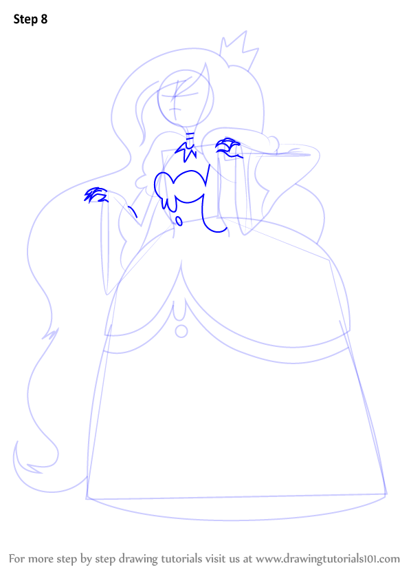 How to Draw Ice Queen from Adventure Time (Adventure Time) Step by Step ...
