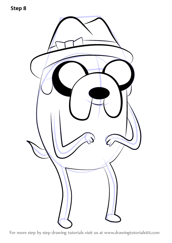 Adventure Time Jake Drawing