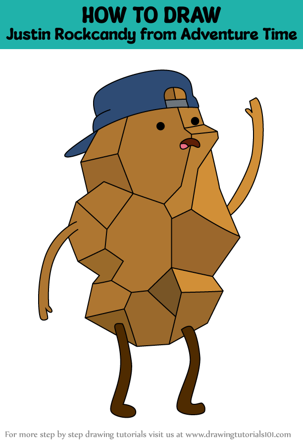 How to Draw Justin Rockcandy from Adventure Time (Adventure Time) Step ...