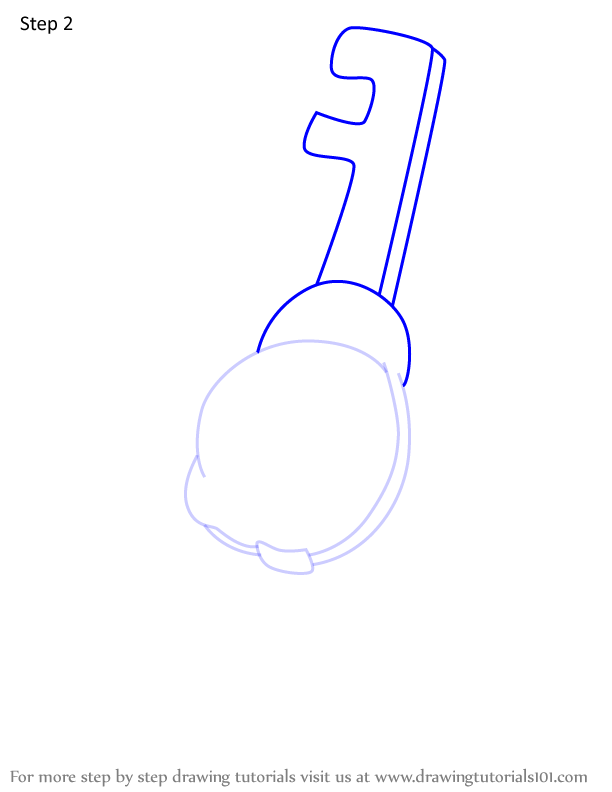 How to Draw Key-per from Adventure Time (Adventure Time) Step by Step ...