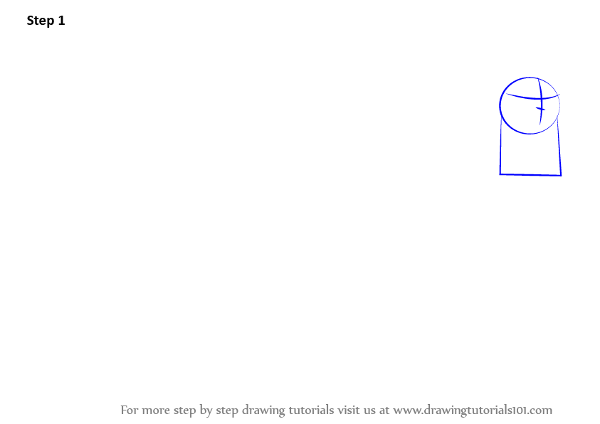 How to Draw Kim Kil Whan from Adventure Time (Adventure Time) Step by ...