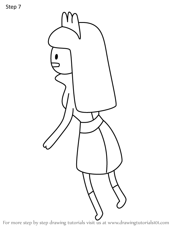How to Draw Laurel Princess from Adventure Time (Adventure Time) Step ...