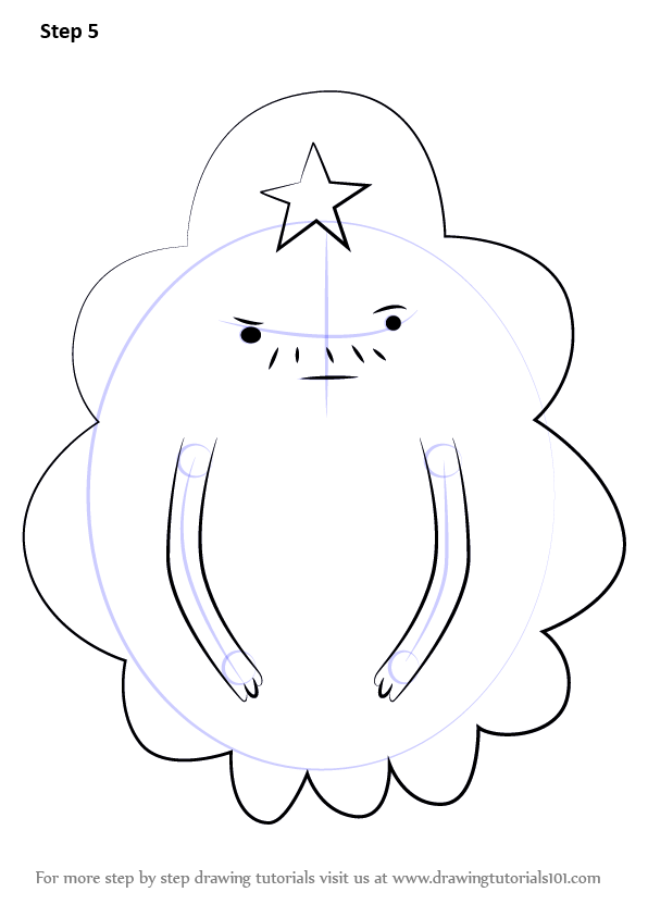 How to Draw Lumpy Space Prince from Adventure Time (Adventure Time ...