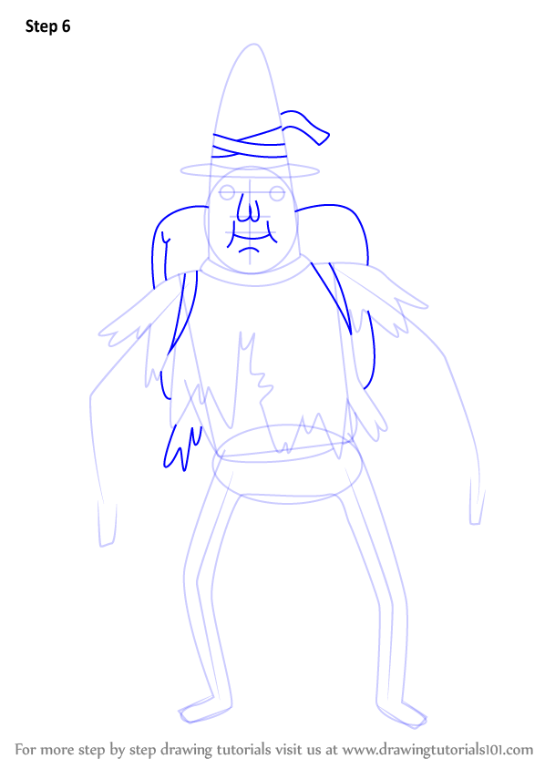How to Draw Magic Man from Adventure Time (Adventure Time) Step by Step ...