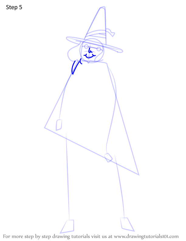 How to Draw Magic Woman from Adventure Time (Adventure Time) Step by ...