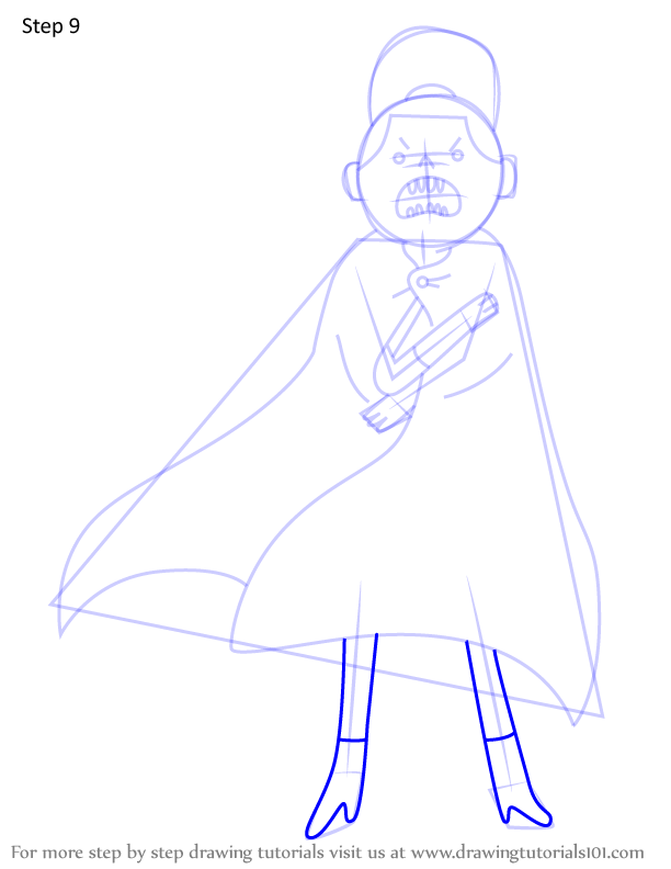 How to Draw Maja from Adventure Time (Adventure Time) Step by Step ...