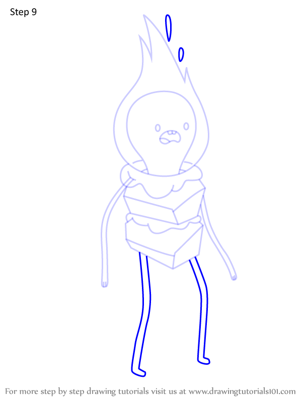 How to Draw Messenger from Adventure Time (Adventure Time) Step by Step ...