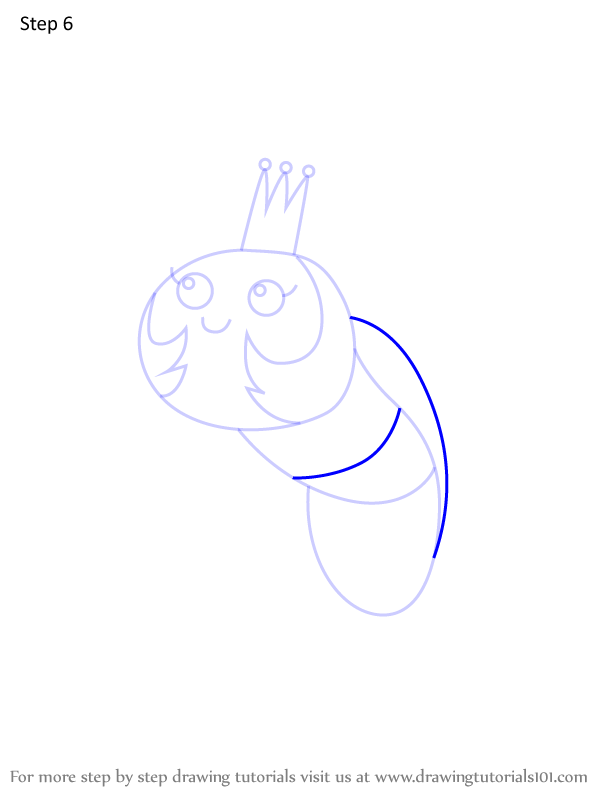How To Draw Easy Cartoon Queen