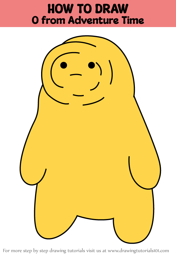 How to Draw O from Adventure Time (Adventure Time) Step by Step ...