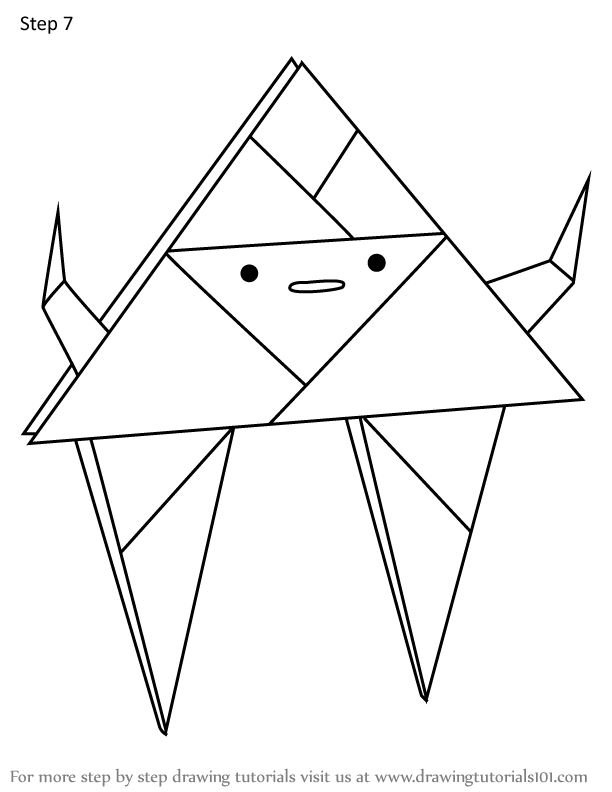 How to Draw Paper Pete from Adventure Time (Adventure Time) Step by ...