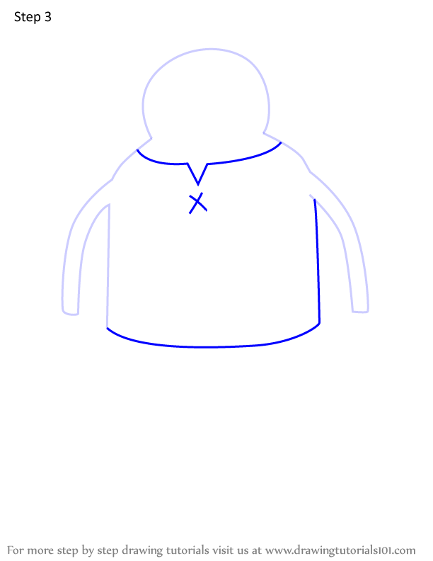 How to Draw Sandwich Paul from Adventure Time (Adventure Time) Step by ...