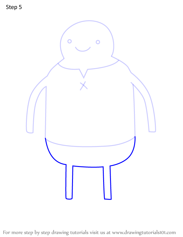 How to Draw Sandwich Paul from Adventure Time (Adventure Time) Step by ...