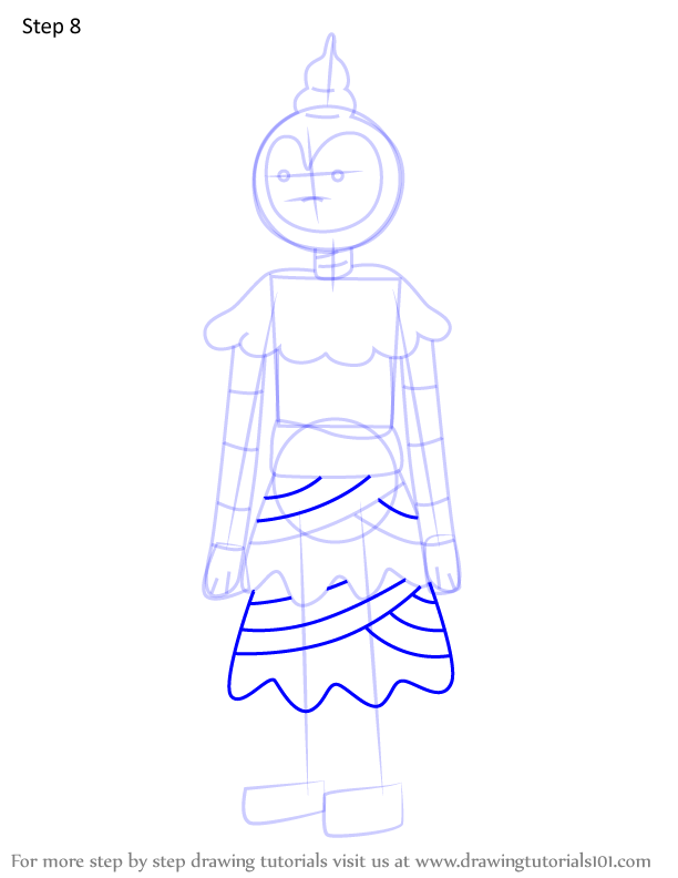 How to Draw Sandy from Adventure Time (Adventure Time) Step by Step ...