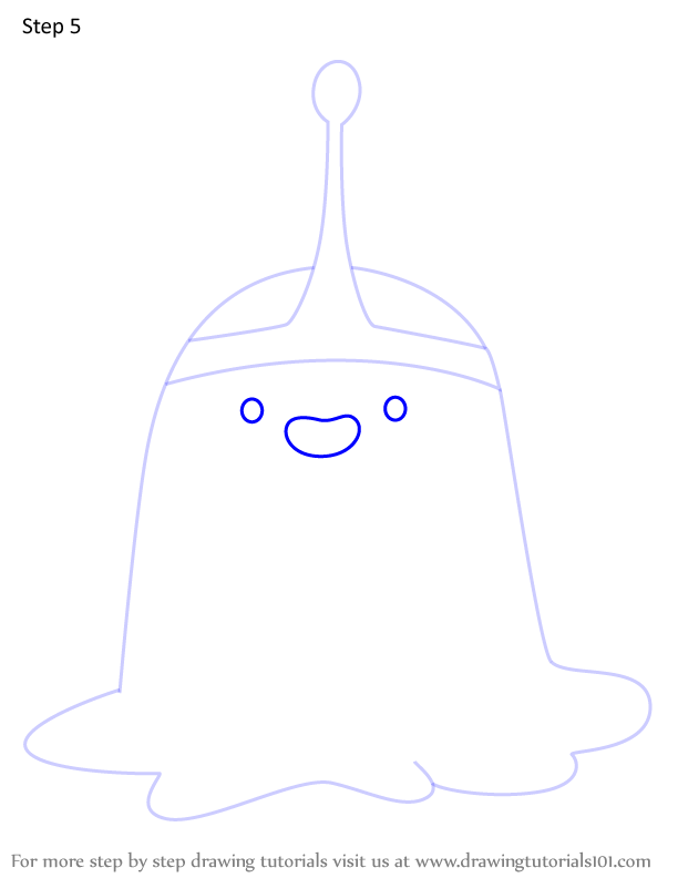 How to Draw Slime Princess from Adventure Time (Adventure Time) Step by ...