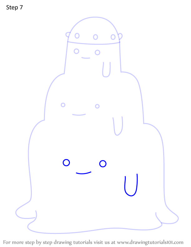How to Draw Slime Warriors from Adventure Time (Adventure Time) Step by ...