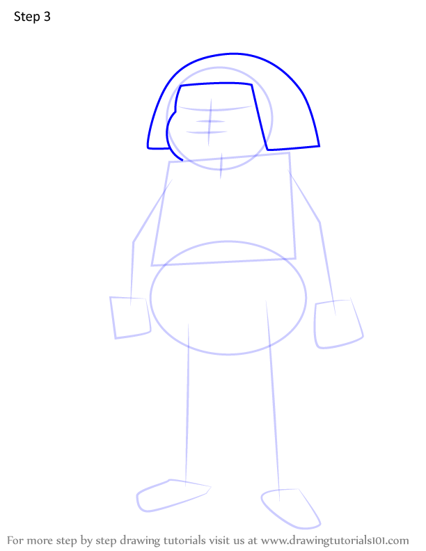 How to Draw Slimy D from Adventure Time (Adventure Time) Step by Step ...