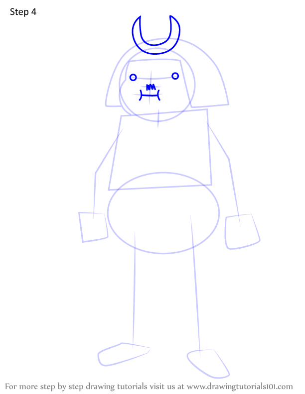 How to Draw Slimy D from Adventure Time (Adventure Time) Step by Step ...