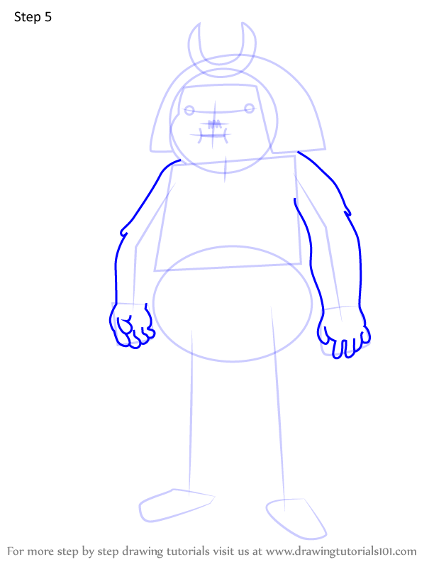 How to Draw Slimy D from Adventure Time (Adventure Time) Step by Step ...