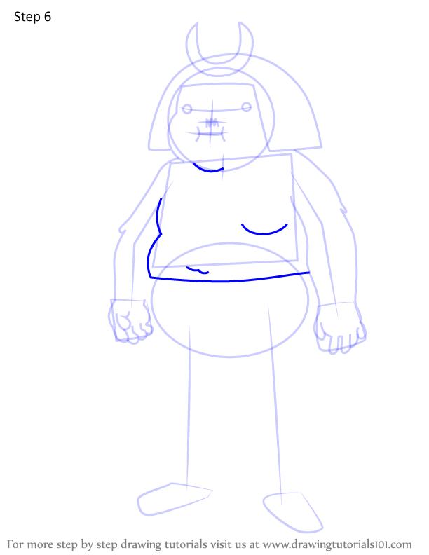 How to Draw Slimy D from Adventure Time (Adventure Time) Step by Step ...