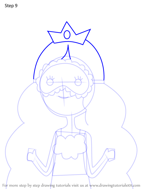 How to Draw Slumber Princess from Adventure Time (Adventure Time) Step ...