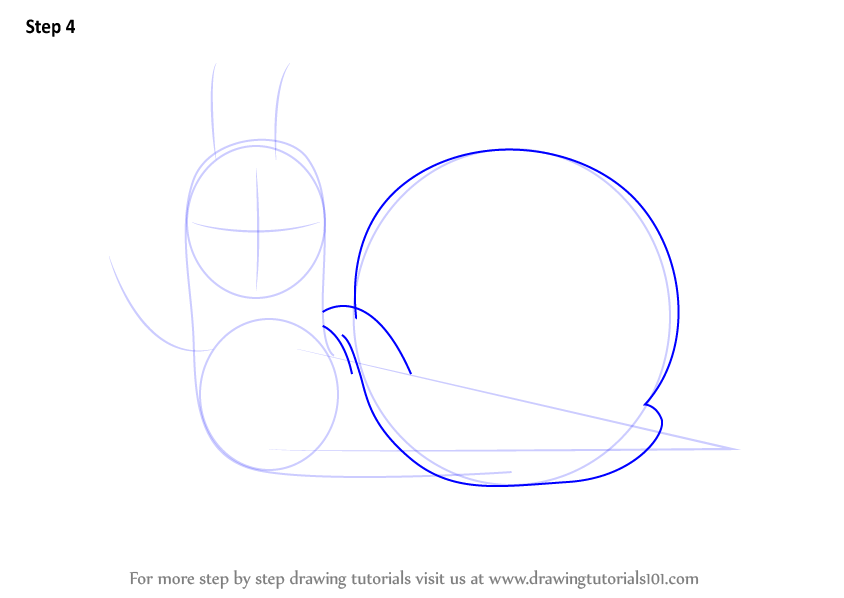 How to Draw Snail from Adventure Time (Adventure Time) Step by Step ...