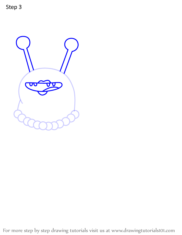 How to Draw Snail Lady 3 from Adventure Time (Adventure Time) Step by ...