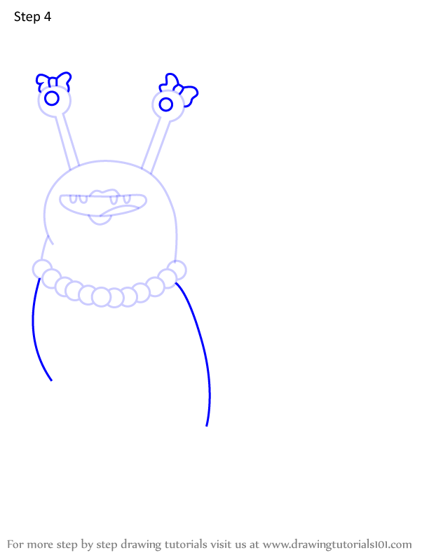 How to Draw Snail Lady 3 from Adventure Time (Adventure Time) Step by ...
