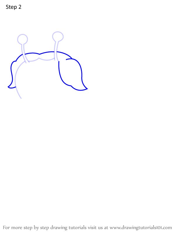 How to Draw Snail Lady 4 from Adventure Time (Adventure Time) Step by ...