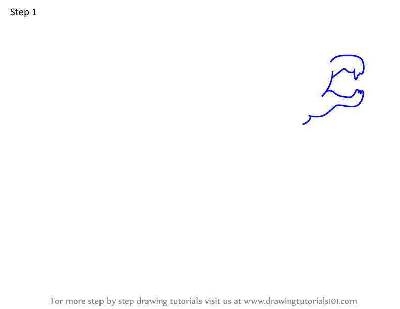 How to Draw Snake Runner from Adventure Time (Adventure Time) Step by ...