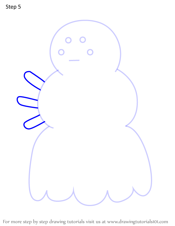 How to Draw Spider Ghost from Adventure Time (Adventure Time) Step by ...