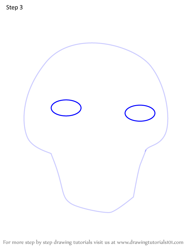 How to Draw Talking Skull from Adventure Time (Adventure Time) Step by ...