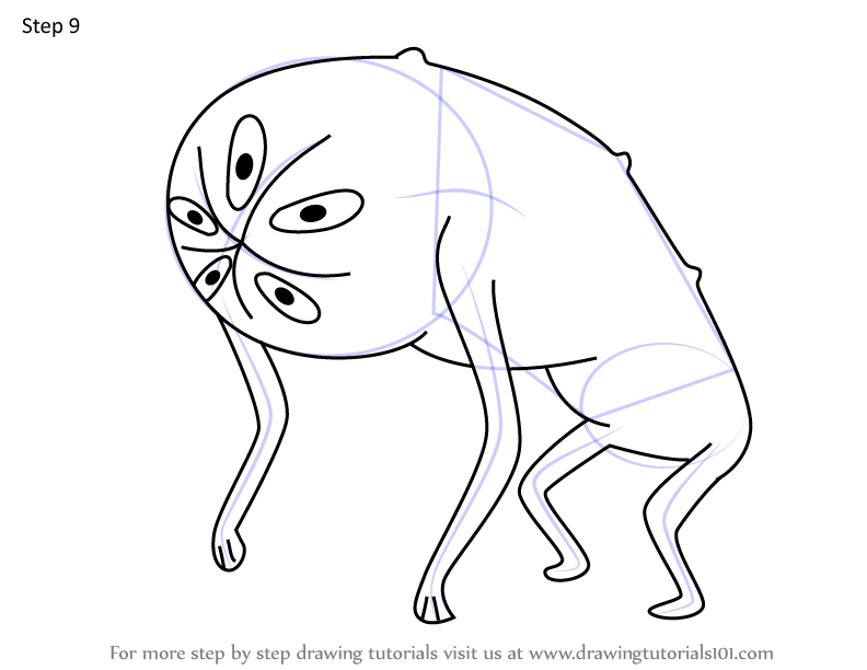 How to Draw Warren Ampersand from Adventure Time (Adventure Time) Step ...