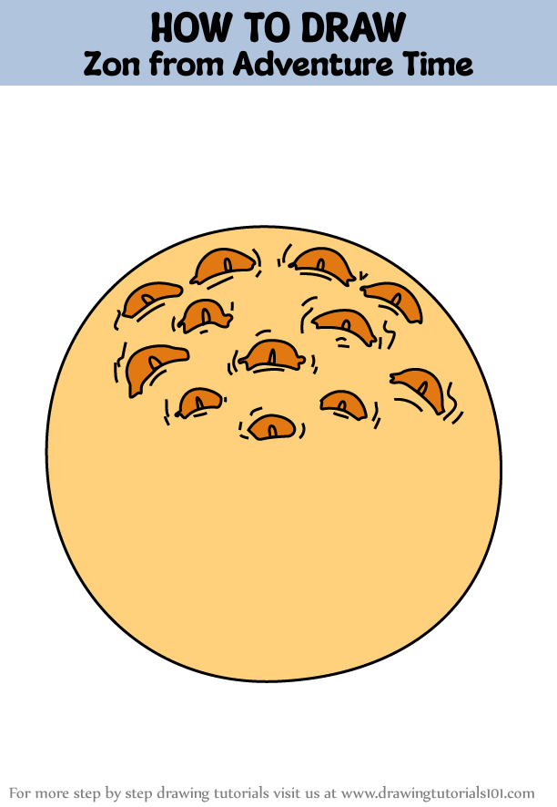 How to Draw Zon from Adventure Time (Adventure Time) Step by Step ...
