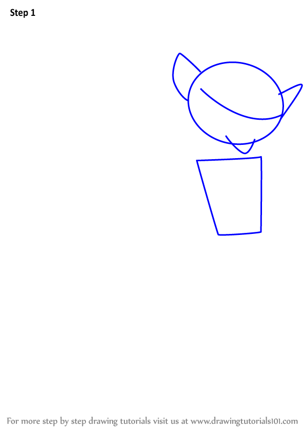 How to Draw Clover from All Hail King Julien (All Hail King Julien ...