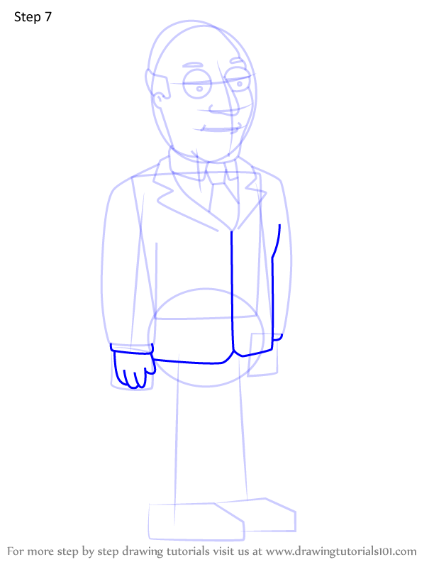 How to Draw Avery Bullock from American Dad (American Dad) Step by Step ...