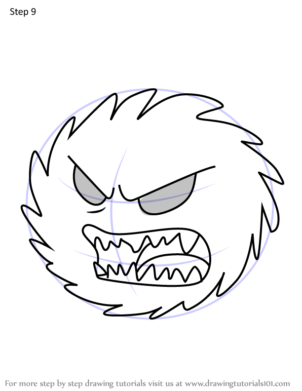 How to Draw Hairball Monsters from American Dragon Jake Long (American ...